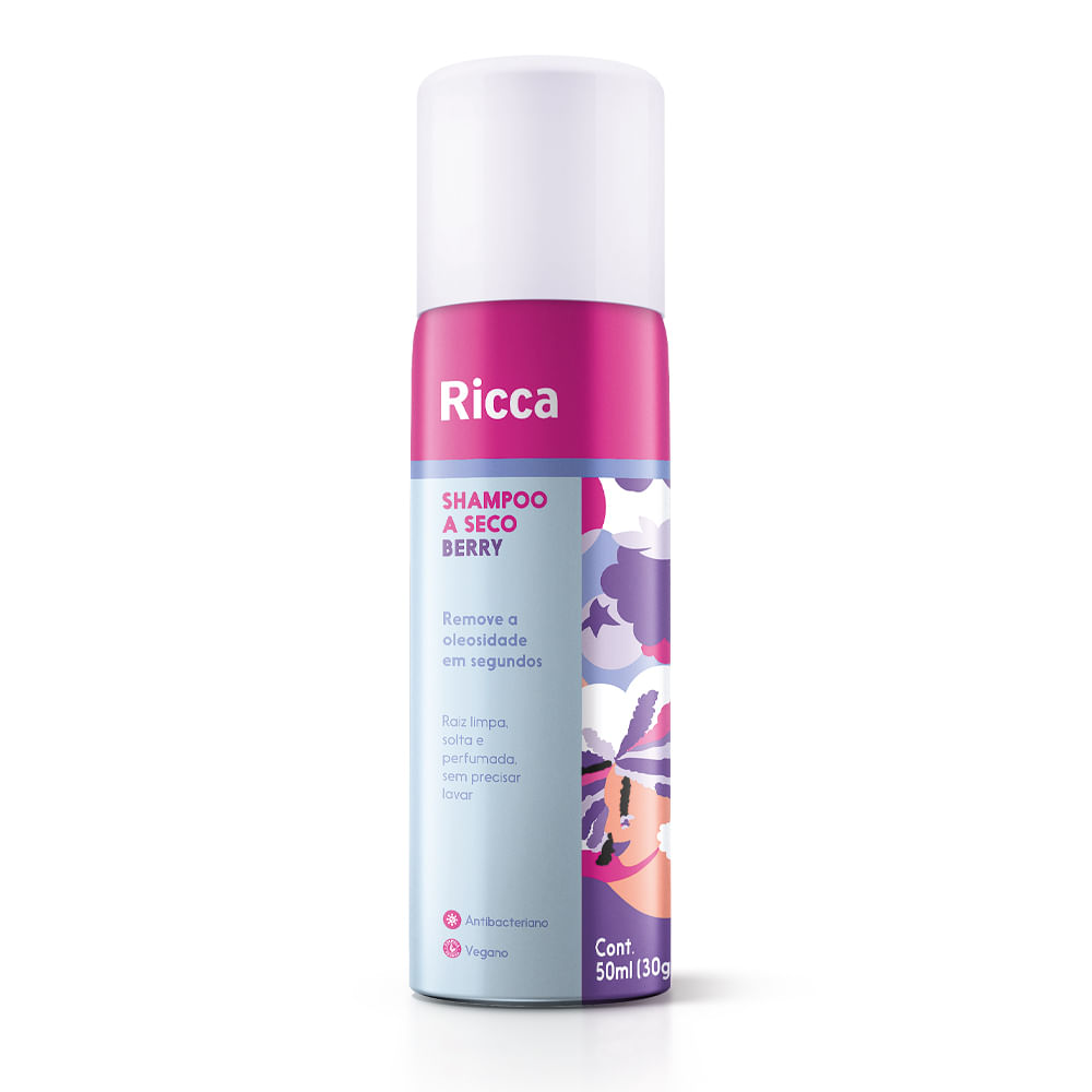 Shampoo a Seco Berry Ricca 50ML - Ricca